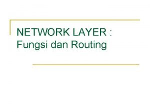 Fungsi dan Protokol Layer Aplikasi Network Fundamentals Chapter