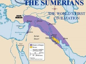 The Sumerians John Stevenson 2017 Maps by David