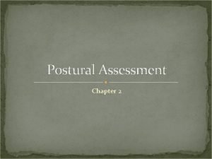 The Power of Posture Presented By Dr Jana