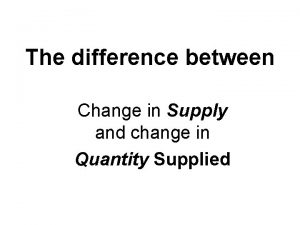 Transition Understanding the difference between change and transition