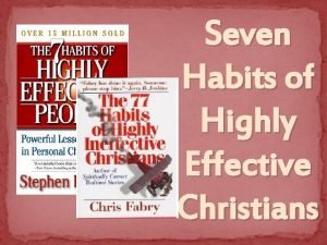 The Seven Habits of Highly Effective People Finding