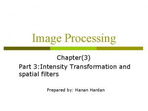 In conclusion the intensity level of the CCD