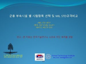 MIL STD MIL STD 461 F DEF STAN