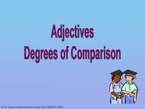 Possessive Adjectives Short form and long form Short