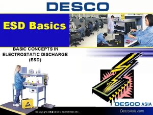 ESD BASICS Basic Concepts in Electro Static Discharge