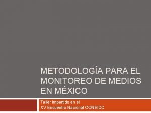 MONITOREO DE LA PIC EN LA UNIDAD DE