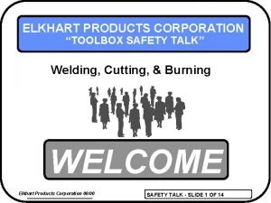 TOOLBOX TALK 011 RAISING AND SOLVING SAFETY HEALTH