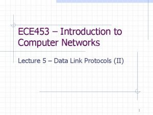 Chapter 9 Computer Networks Chapter 9 Computer Networks