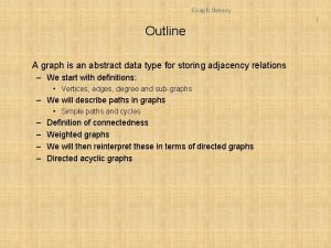 Graph Theory Unit 2 2 11 Critical Path
