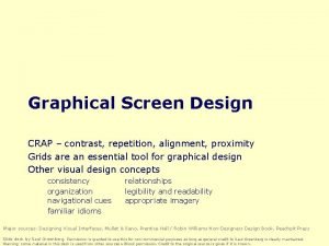 Design Principles Proximity Alignment Repetition Contrast Basic Design