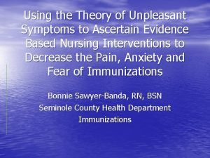 Theory of Unpleasant Symptoms and Irritable Bowel Syndrome