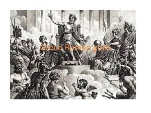 Chapter Six Zeus and Hera Poseidon and Hades