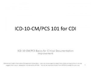 Struktur ICD10 Volume 3 Leadterms Cara Menggunakan ICD
