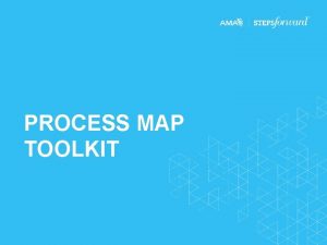 PROCESS MAP TOOLKIT EXAMPLE 1 PATIENT WAIT TIME