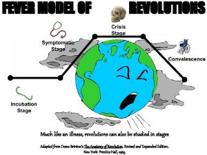 Fever Model of Revolution Much like an illness