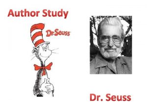 Dr Seuss Author Study Early Life Theodor Seuss